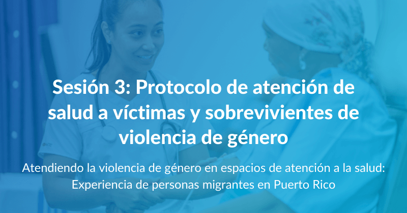 Atendiendo la violencia de género en espacios de atención a la salud: Experiencia de personas ...